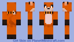 Fox Fur Minecraft Skin