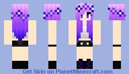 Violet Minecraft Skin