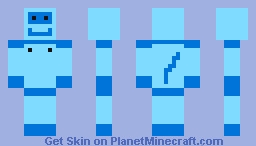 Blue Monkey Minecraft Skin