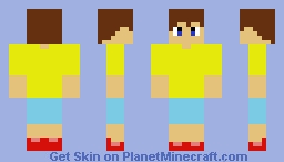 Messy Haired Kid Minecraft Skin