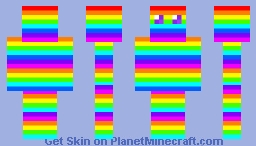 Rainbow Minecraft Skin