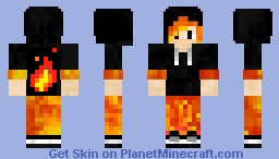 "Elementhoods" - Collection (Fire) Minecraft Skin