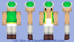 Green Toad By Raccoon__ Minecraft Skin