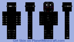 Five Nights at Freddy's 3 - Phantom Puppet Minecraft Skin