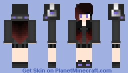 Emo Girl Minecraft Skin