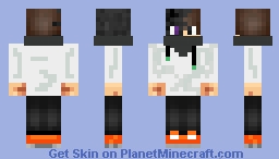 Half half Minecraft Skin