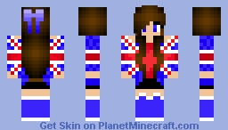 English Flag Minecraft Skin