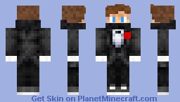 Boy With Suit Minecraft Skin