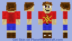 Jimmy Neutron Minecraft Skin