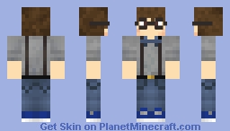 Nerd Minecraft Skin