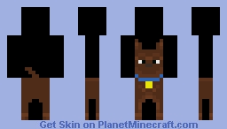 Brown Dog Minecraft Skin