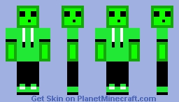 Confusing Slime skin Minecraft Skin