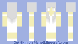Woman in White Minecraft Skin