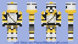 Star Wars : Clone Commander (Better in 3D) Minecraft Skin