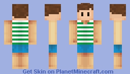 Summer Guy Minecraft Skin