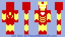 Iron Man Minecraft Skin