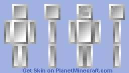SILVER MAN Minecraft Skin