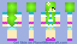 Spring Girl Minecraft Skin