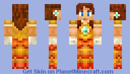 Princess Daisy Minecraft Skin