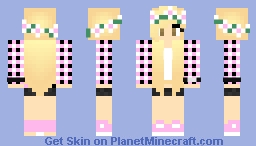 Flower Girl Minecraft Skin