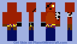 steampunk foxy Minecraft Skin