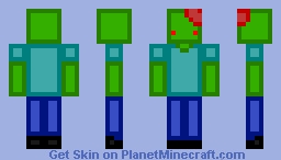 Zombie Skin Minecraft Skin