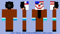 payday 2 dallas Minecraft Skin