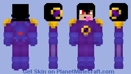 Dark Megaman.EXE Minecraft Skin
