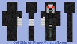 Death Gun w/Cloak Minecraft Skin