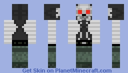 Death Gun w/out Cloak Minecraft Skin