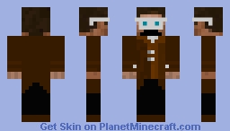 Detective Steve Minecraft Skin