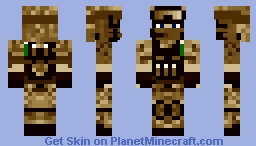 Desert Camo Minecraft Skin