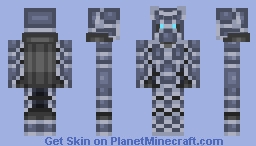 Furry : Full armour plated Minecraft Skin
