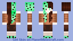 ∴Mint Chocolate Chip Girl∴ Minecraft Skin