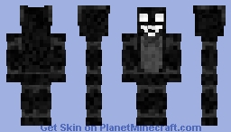 Shadow Bonnie (FNAF 2) Minecraft Skin