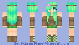 forest girl Minecraft Skin