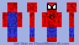 Spiderman Minecraft Skin