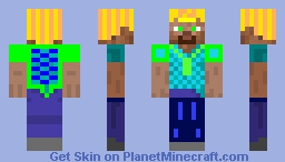 AJ Sunkey Minecraft Skin