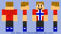 Norwegian Boy Minecraft Skin