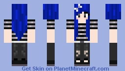:Emo Girl: Minecraft Skin