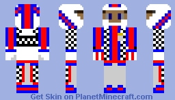 Grady Berry, The Minecraft Race Car Driver Champion Minecraft Skin