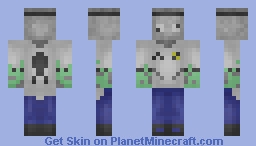 Hi! im a Nuclear Power Plant! Minecraft Skin