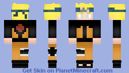 Naruto Uzumaki Minecraft Skin