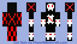 Red - X Minecraft Skin