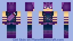 Classic Hawkeye Minecraft Skin