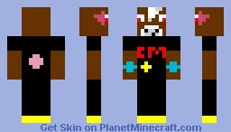 Cow Man Minecraft Skin