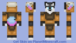 Furry : League of Legends Gnar Cosplay Minecraft Skin