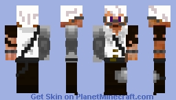 Jacket layer test. Minecraft Skin