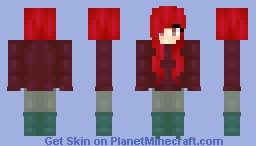 ~ Red ~ {Testing Shading} ♥ ~ mαηgα ~ ♣ Minecraft Skin