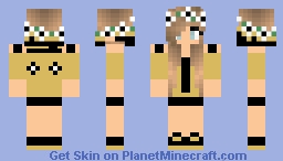 Cute springtrap girl Minecraft Skin